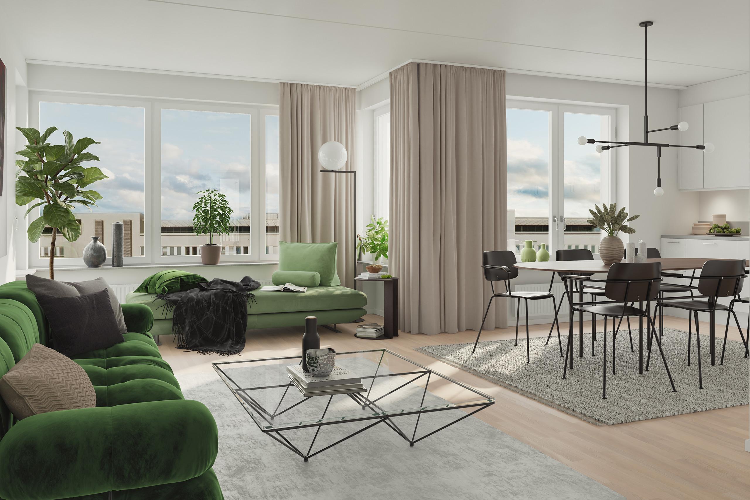 81103, Lägenhet 4 rok, Sjöviksgläntan, Stockholm län