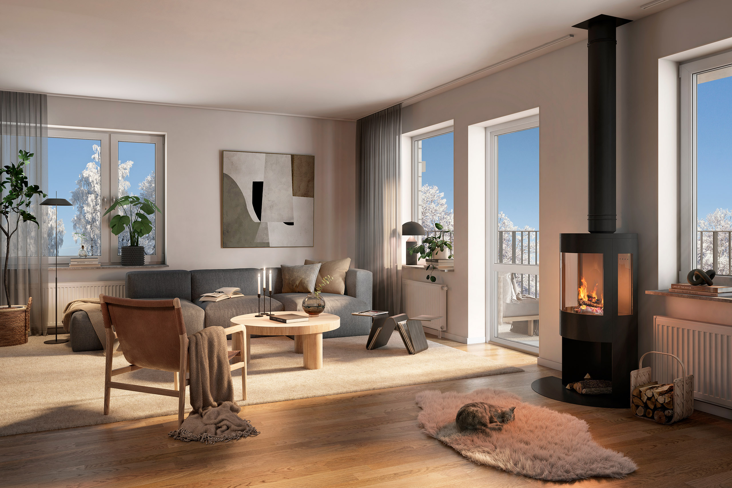 Lindö Strand 2 | Moderna lägenheter vid Bråviken | JM