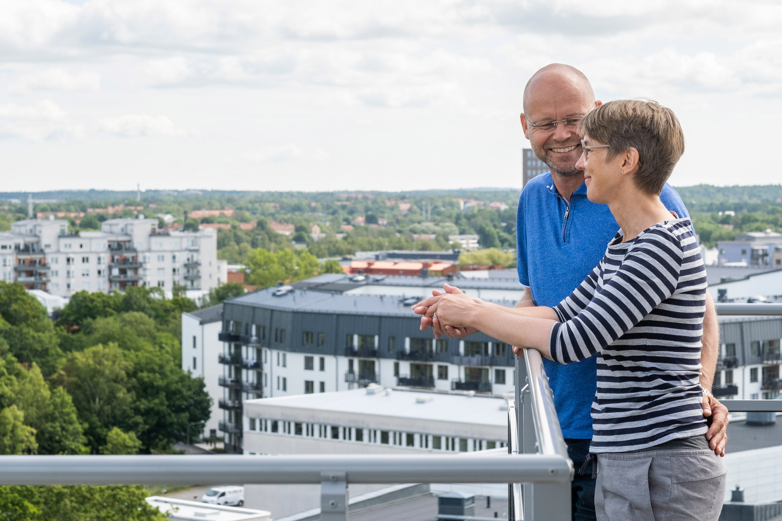 Terrace life in Älvsjöstaden | JM