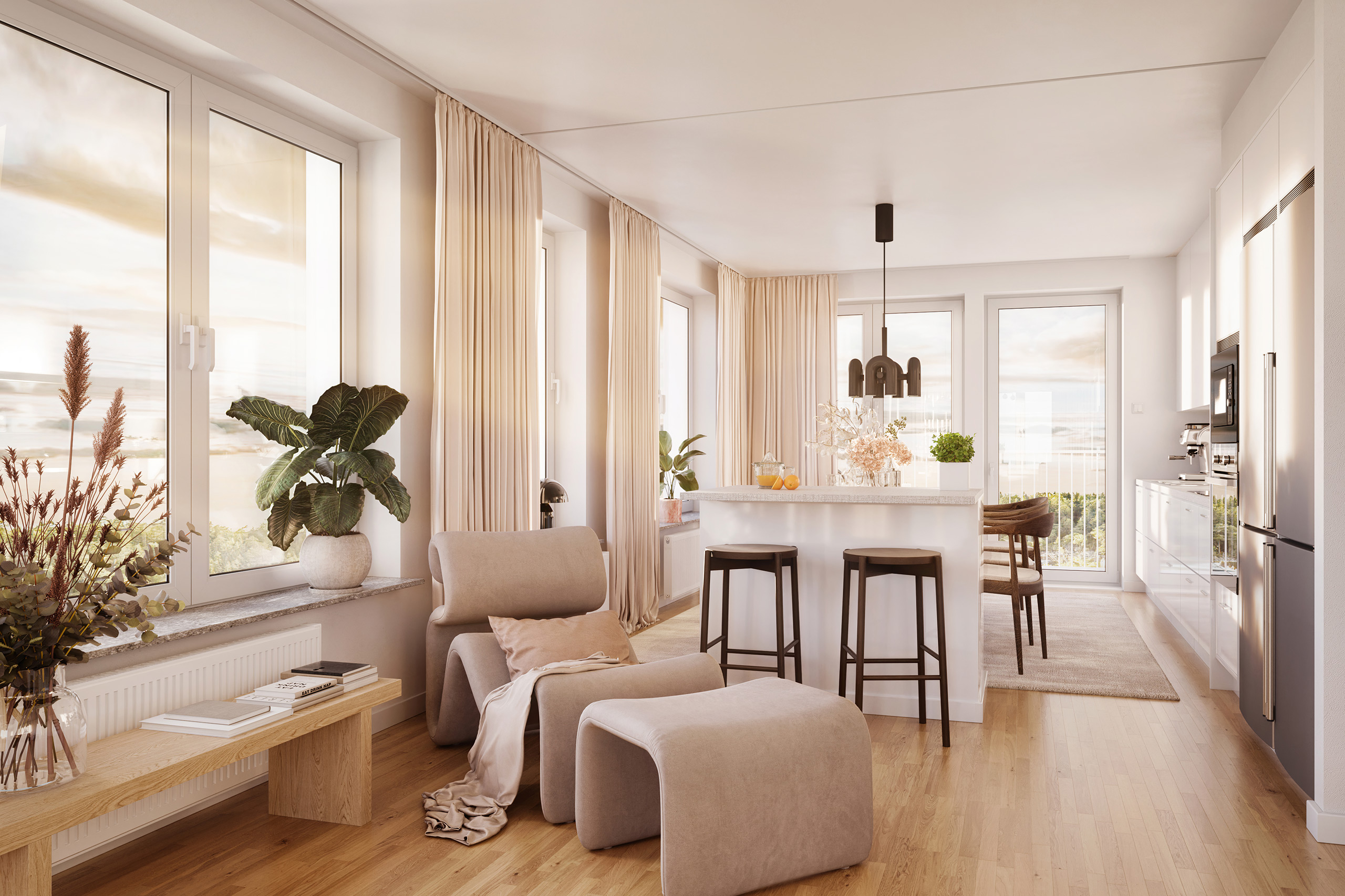 Inredning Kvarnholmens Udde I JM