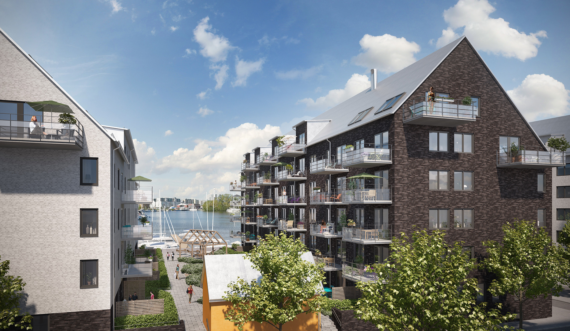 Referensprojekt – bostadsrätter i Västmanland – Kajplats 1 | JM